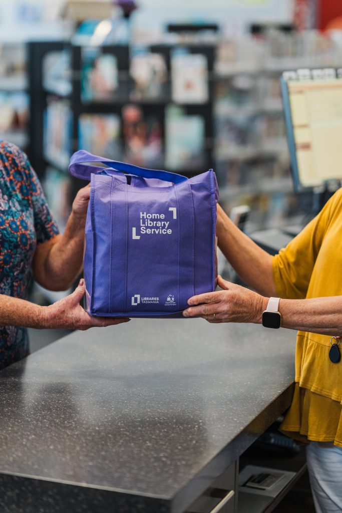 Home Library Service - Libraries Tasmania
